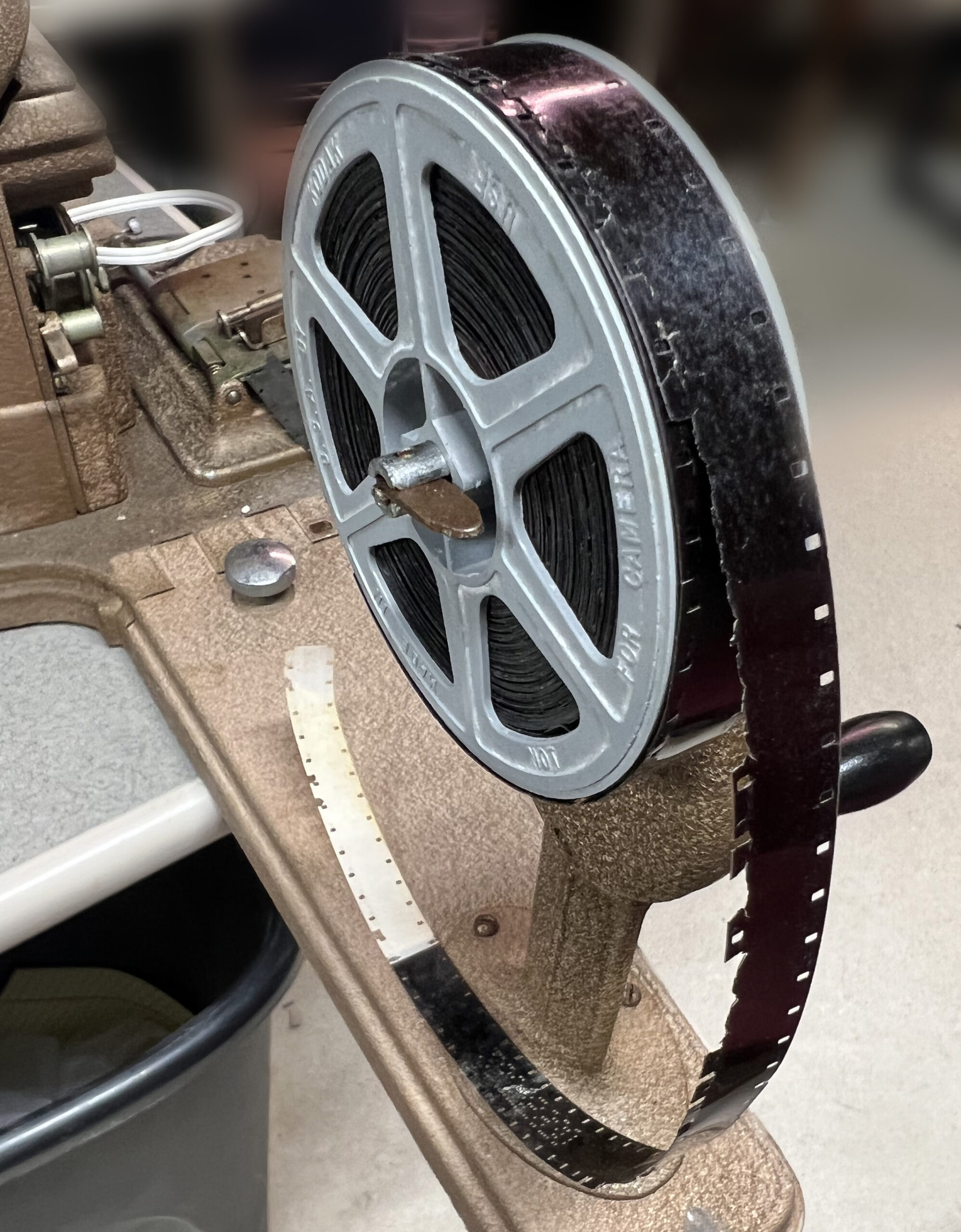 The Most Distressed Movie Film Reel Ever Received!